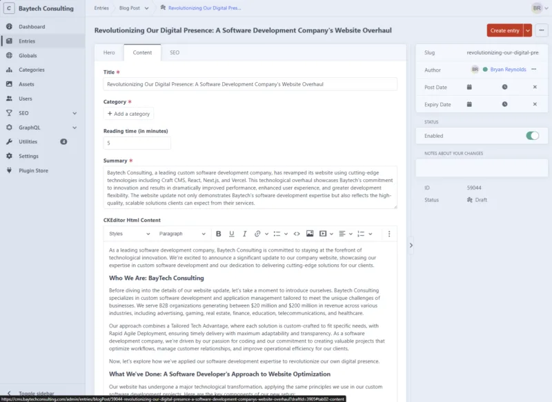 Revolutionizing Our Digital Presence: A Software Development Company's ...